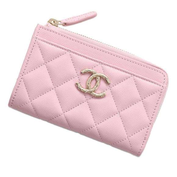 CHANEL | Bags | Chanel Coin Case Matelasse Coco Mark Caviar Skin Card ...